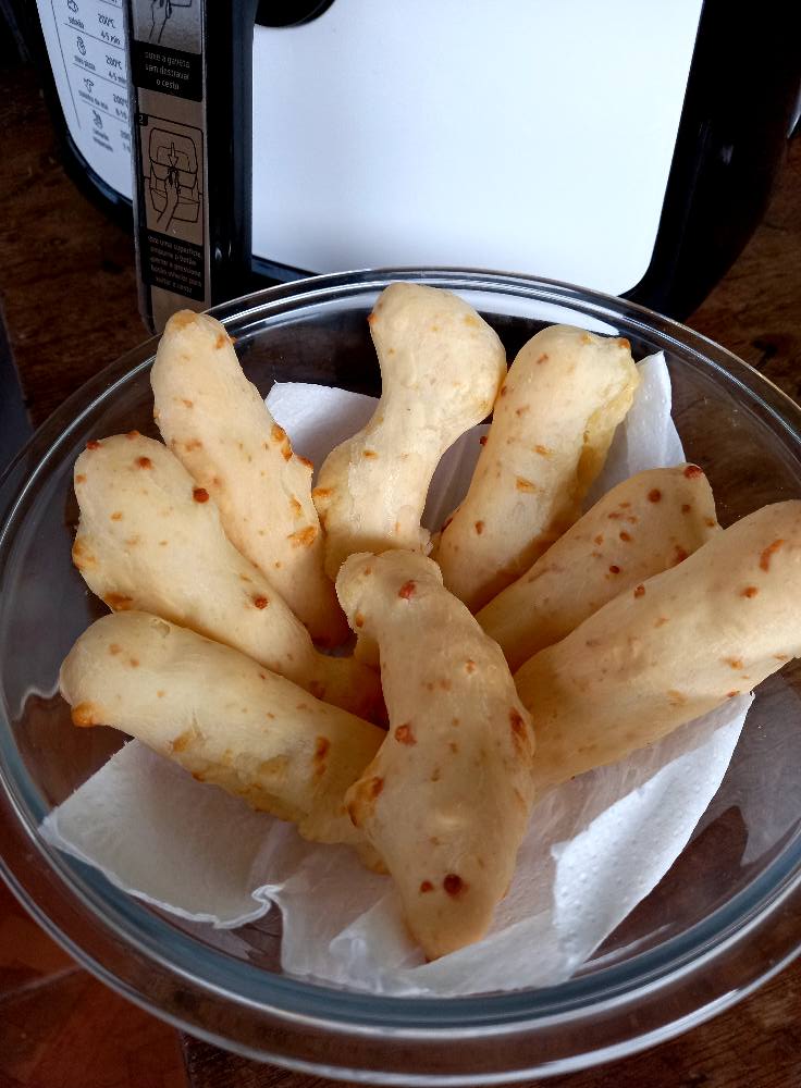 Como fazer biscoito de polvilho na Air Fryer - Mundo de Receitas